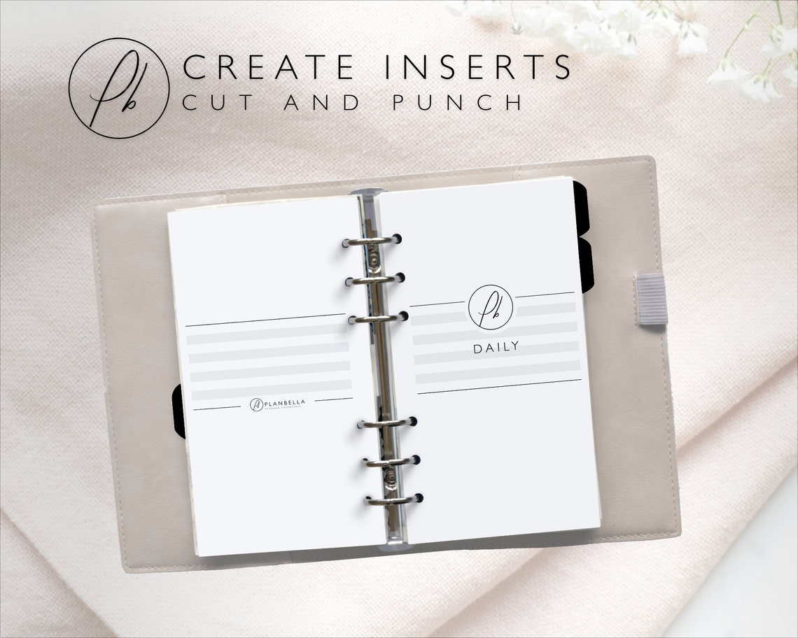 Personal Daily Planner | Printable Inserts | Filofax, Traveler's ...