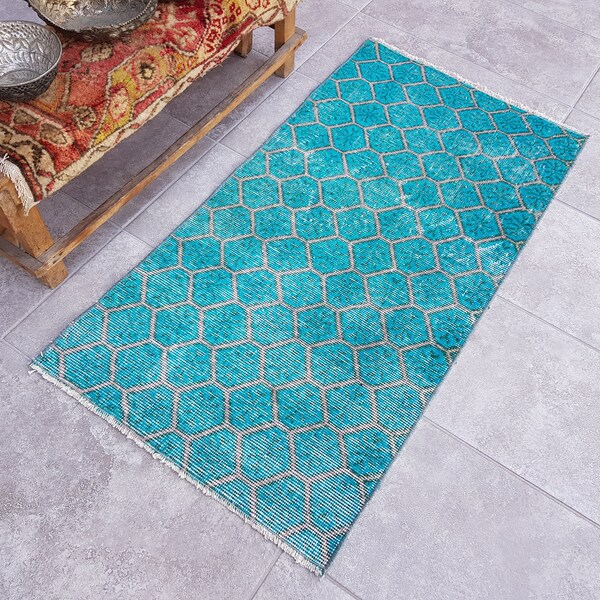 Turquoise Rug - Etsy
