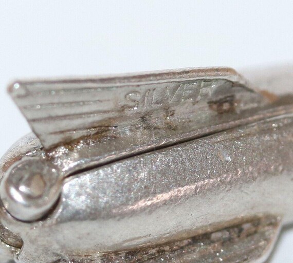 Rare Vintage Sterling Silver Rocket Ship Opening To A… - Gem