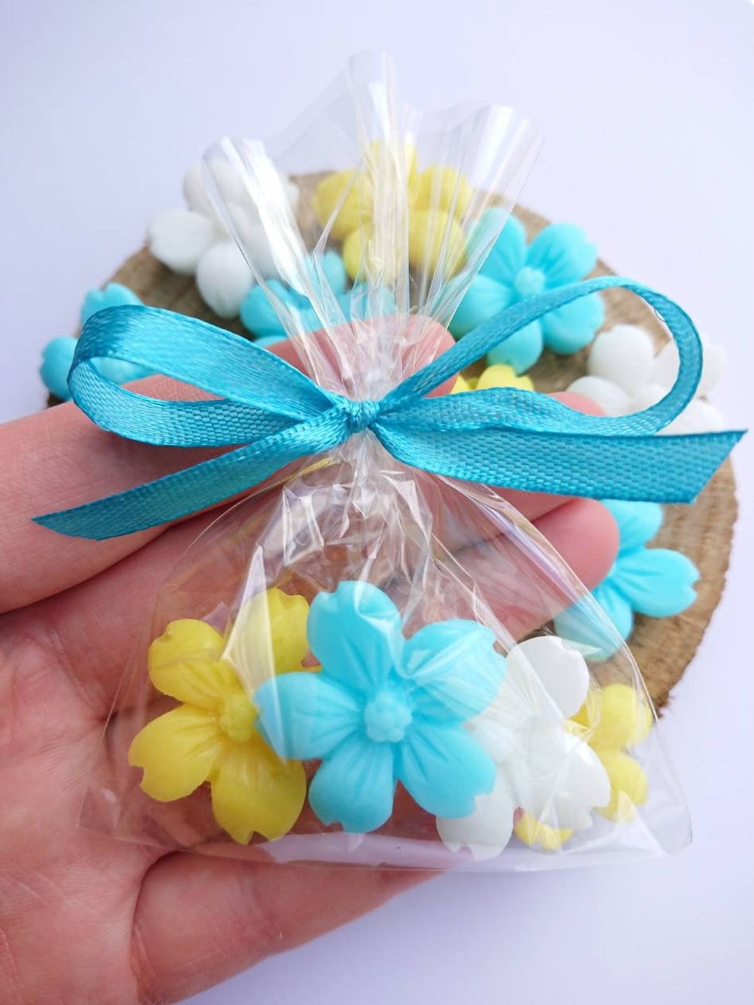 30pcs/10sets Mini Flower Soap Favors, Summer Baby Soap Favors, Nursery ...
