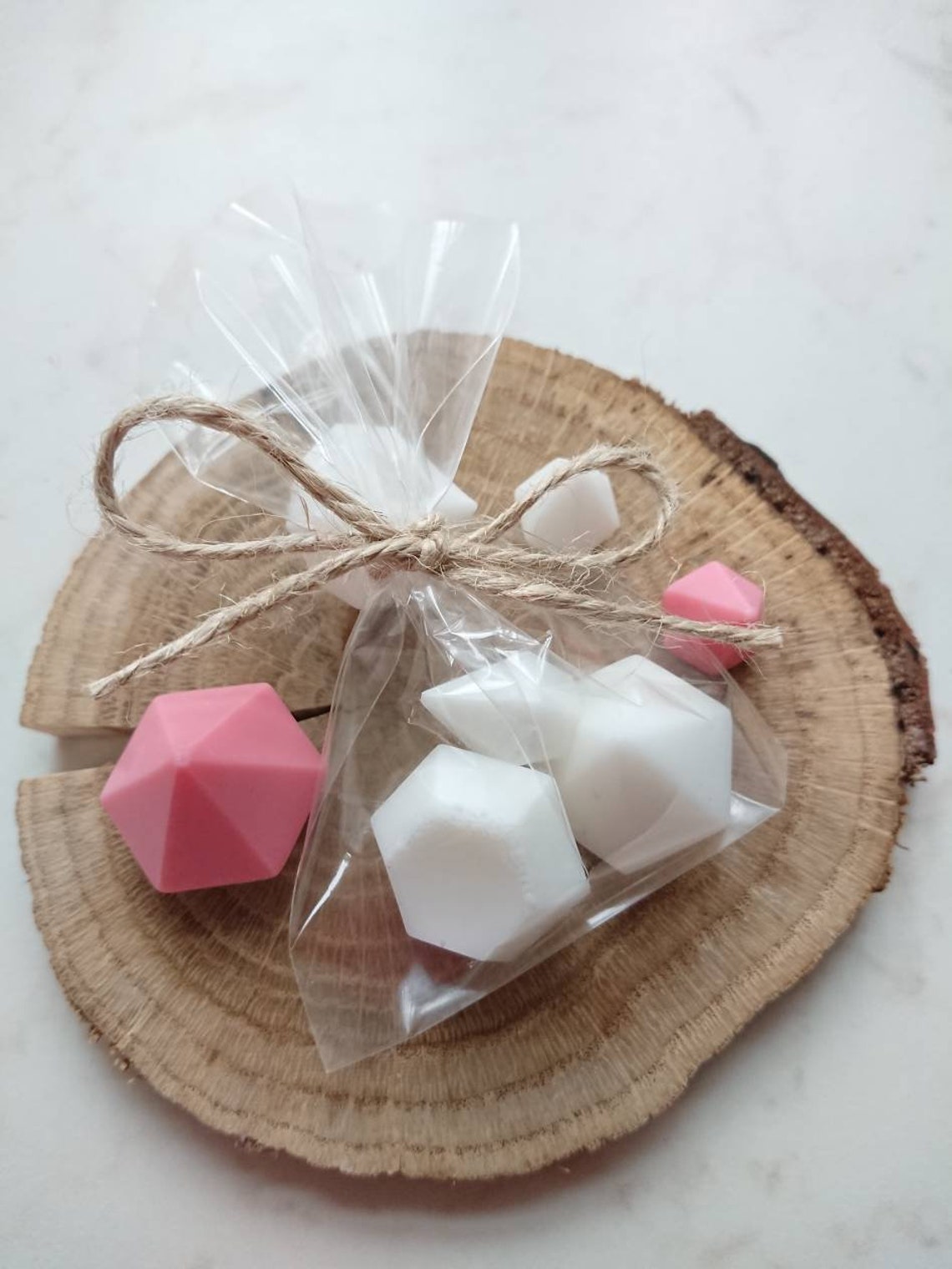 30pcs/10sets diamond shape soap Gem mini soaps Luxury bridal | Etsy