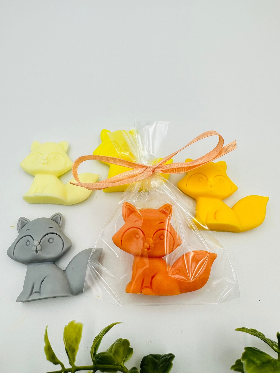 60pcs Fox Soap Favors, Forest Baby Shower Party Favors Woodland Theme ...