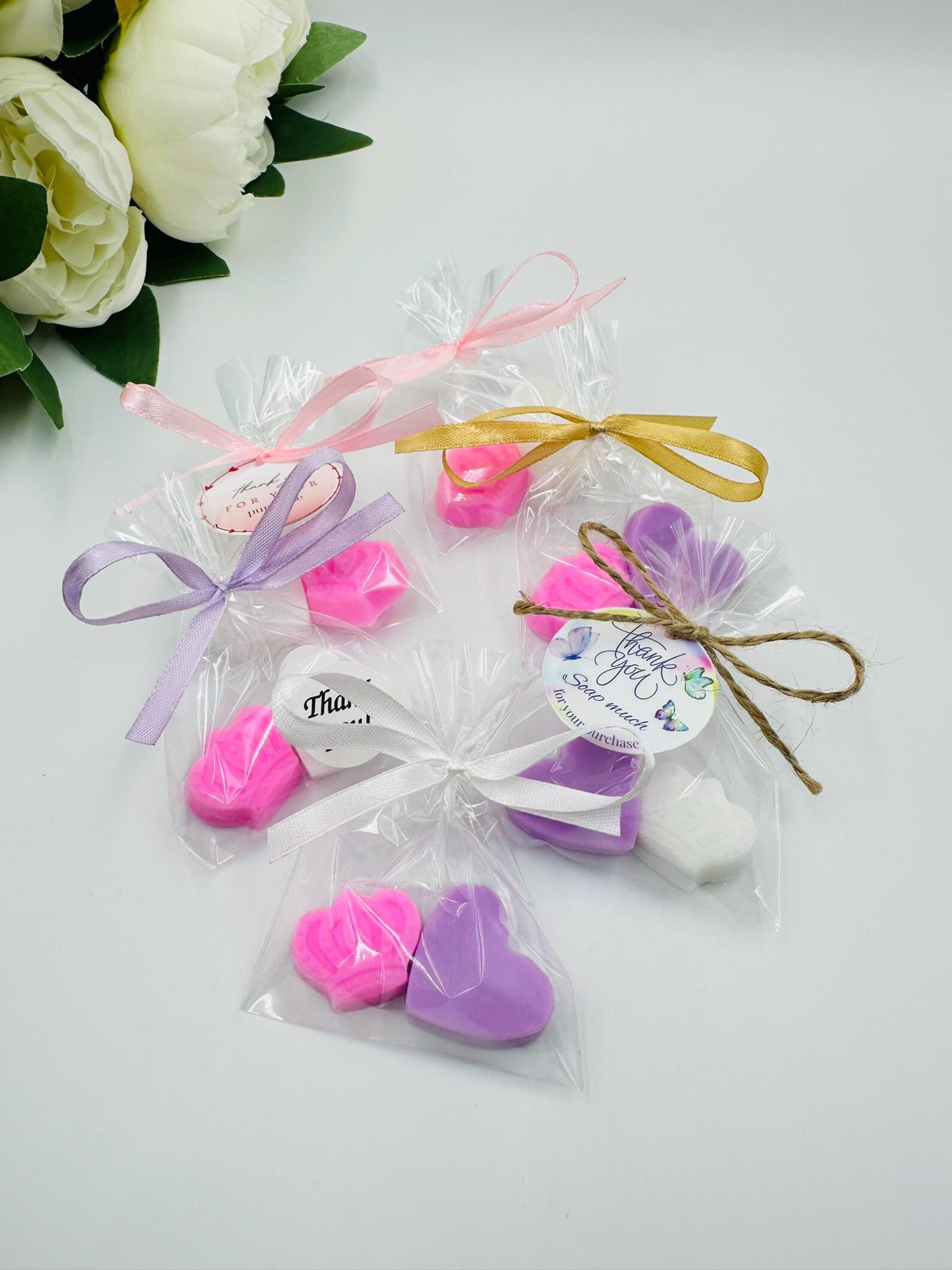 10pcs Crown Soap Favor Bags Queen Birthday Party Souvenirs Baby Girl ...