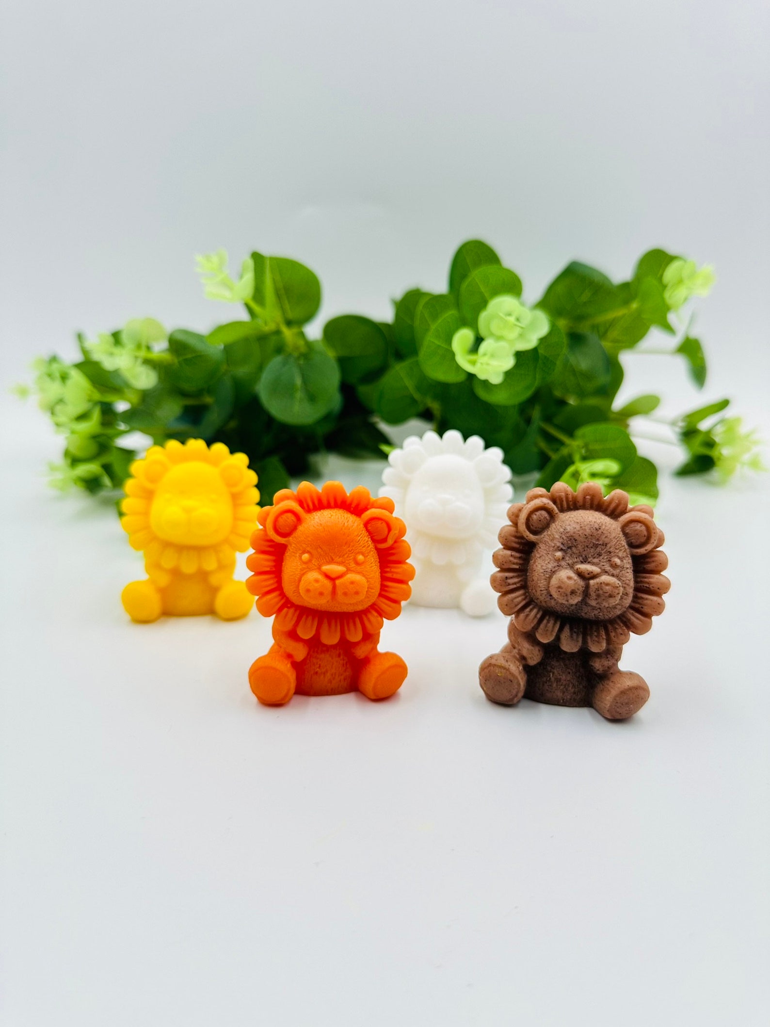 10pcs Lion Soap Favors, Safari Themed Birthday Party Decorations, Wild ...