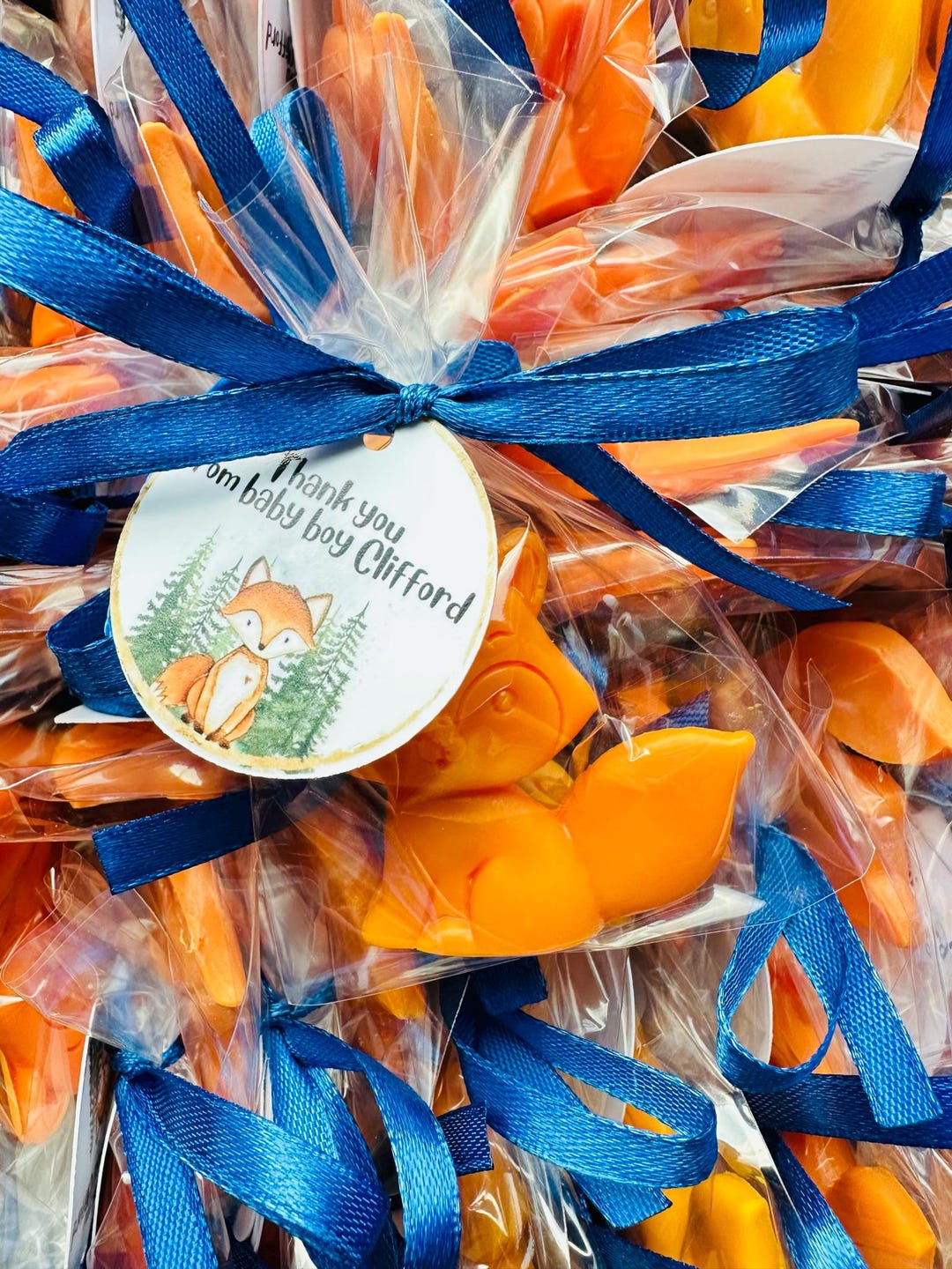 20pcs Fox Soap Favors, Forest Baby Party Favors Woodland Theme ...