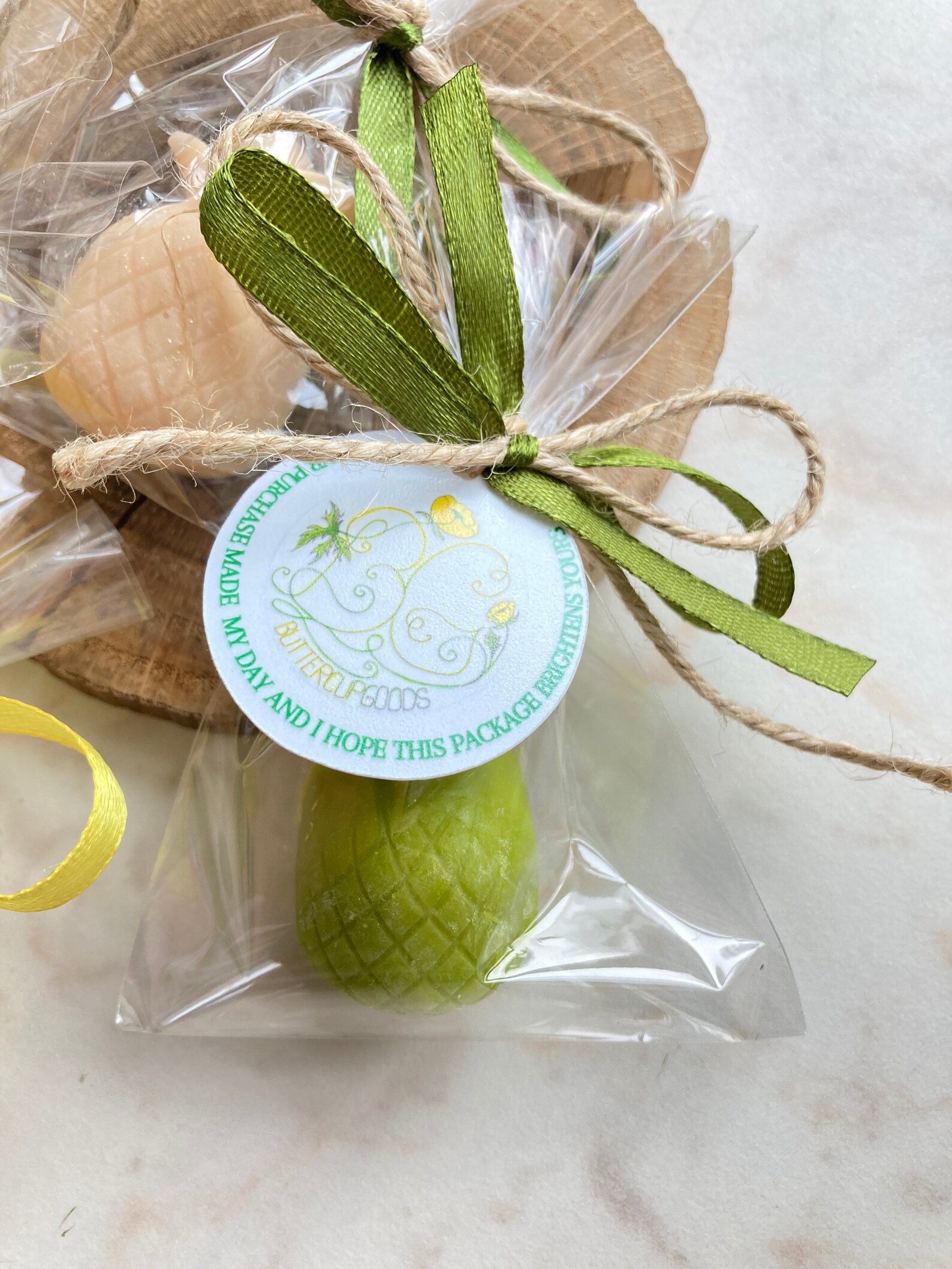 10pcs Yellow Pineapple Soaps, Tropical Wedding Favors, Hawaii Party ...