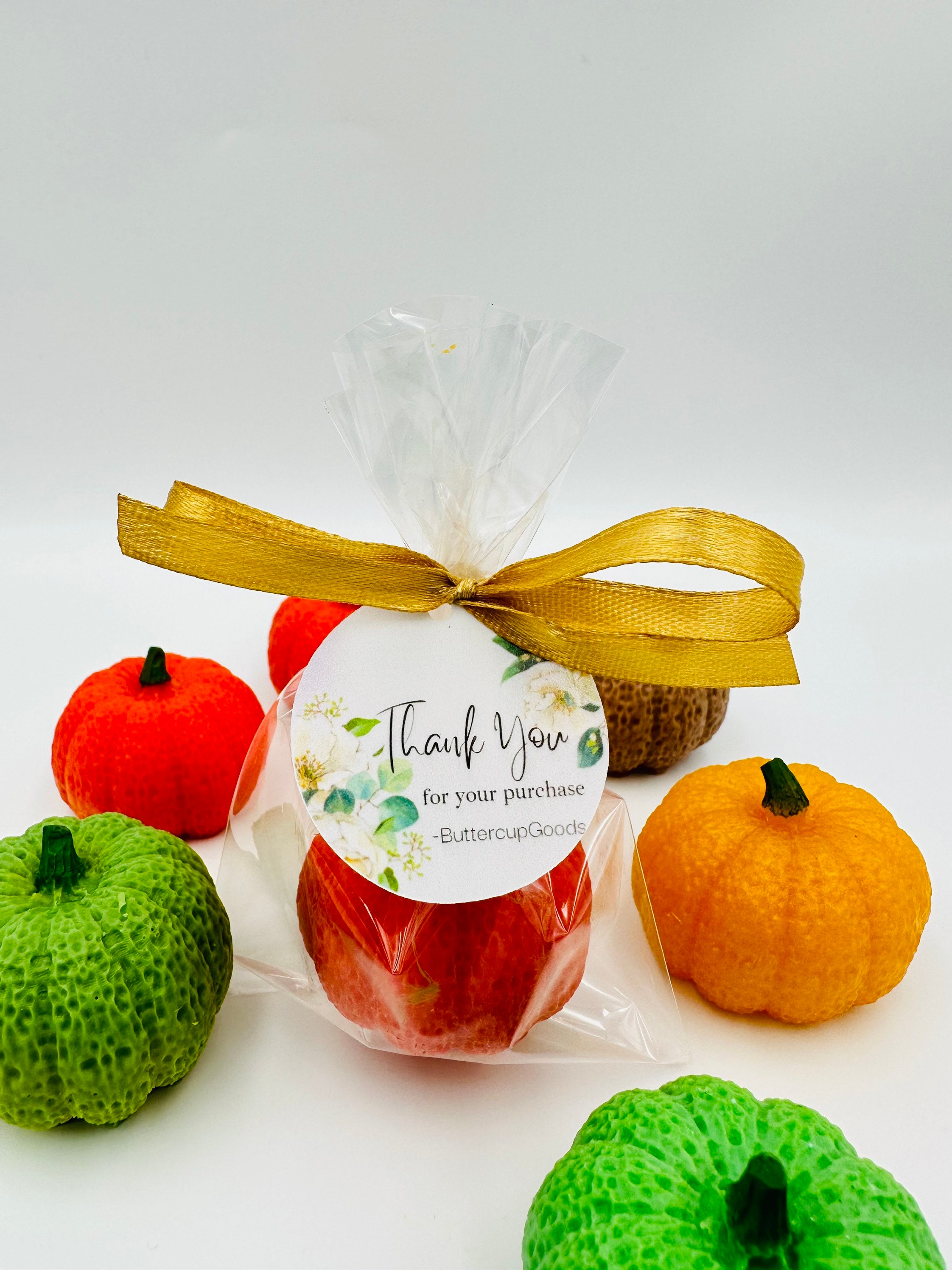 10pcs Pumpkin Soap Favors Autumn Baby Shower Gifts for Halloween Party ...