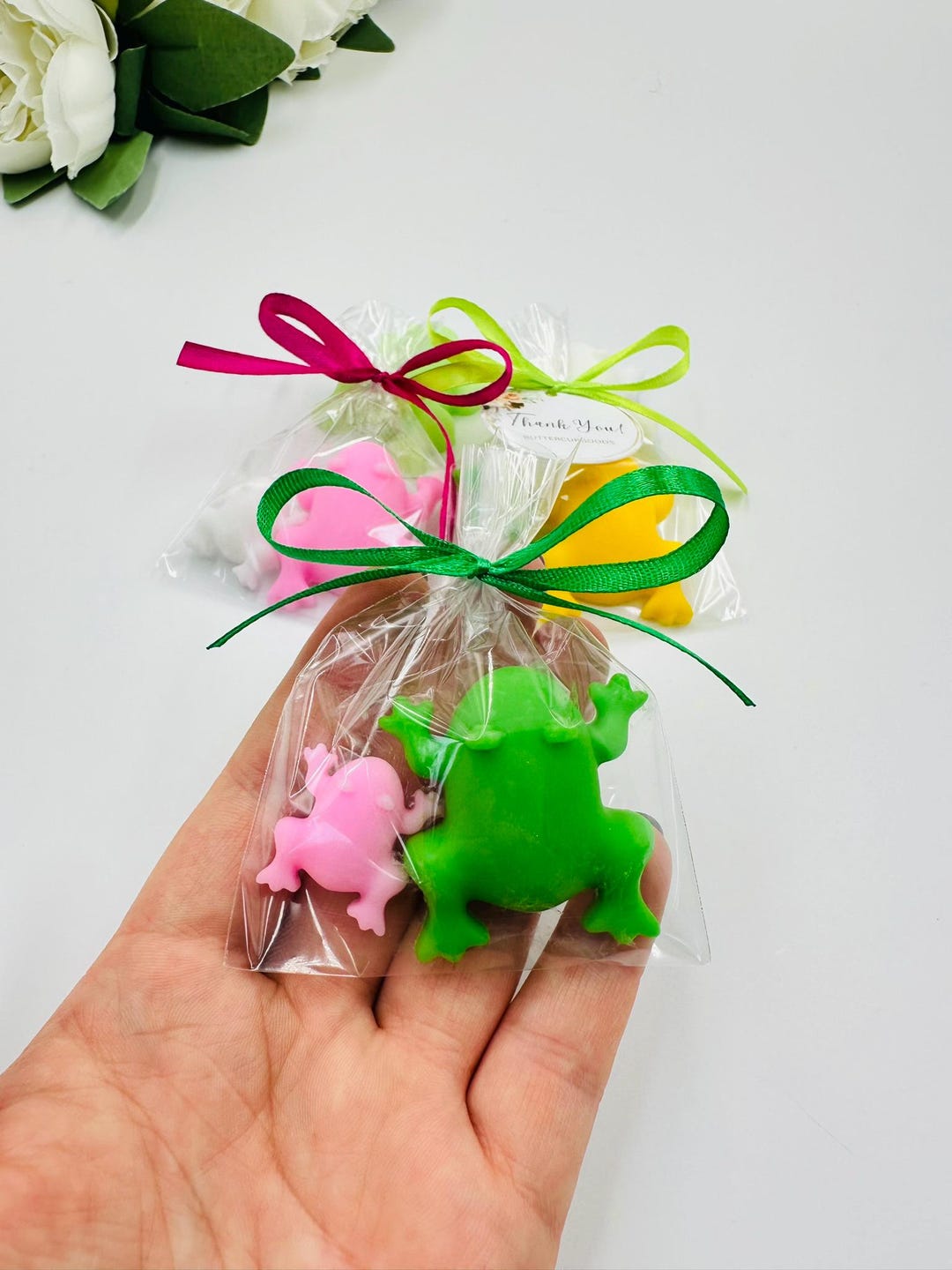 10pcs Frog Soap Favors Princes Baby Shower Animals Soap for Kids ...
