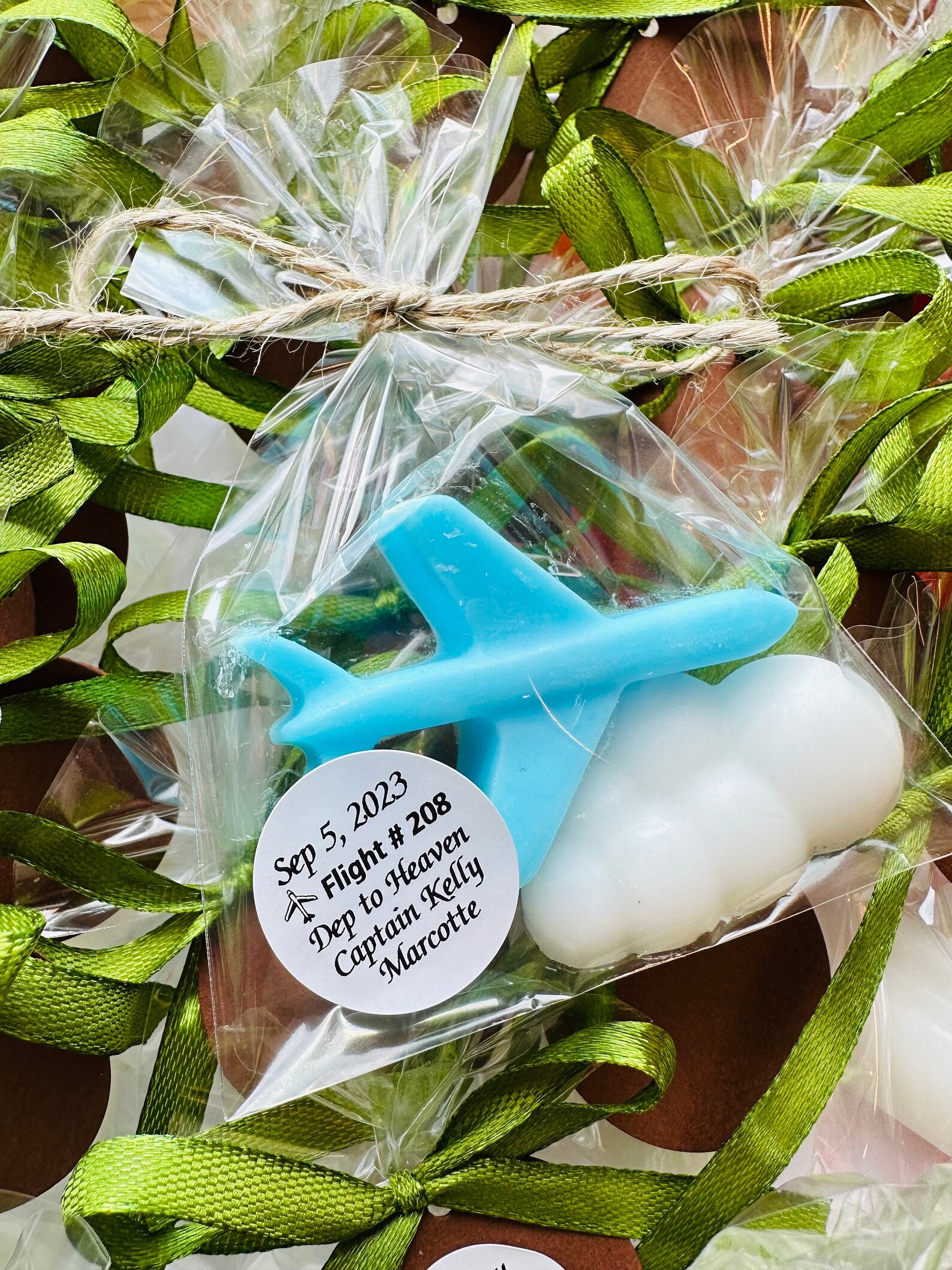 70set Airplane Soap Favors, Cloud/plane Shape Soap, Transportation ...