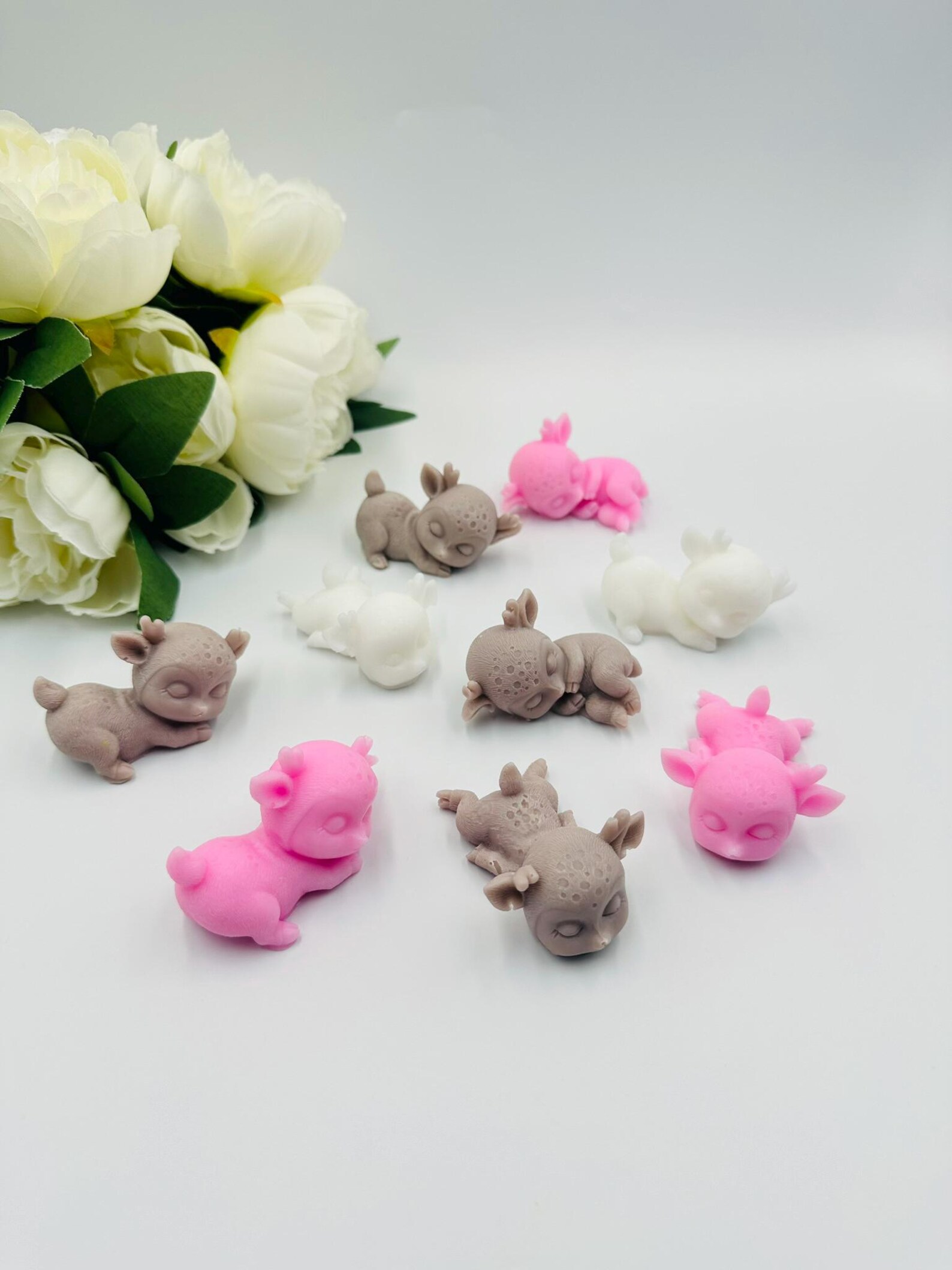 10pcs Baby Deer Soap Favors Wonderland Themed Party Favors Baby Girl ...