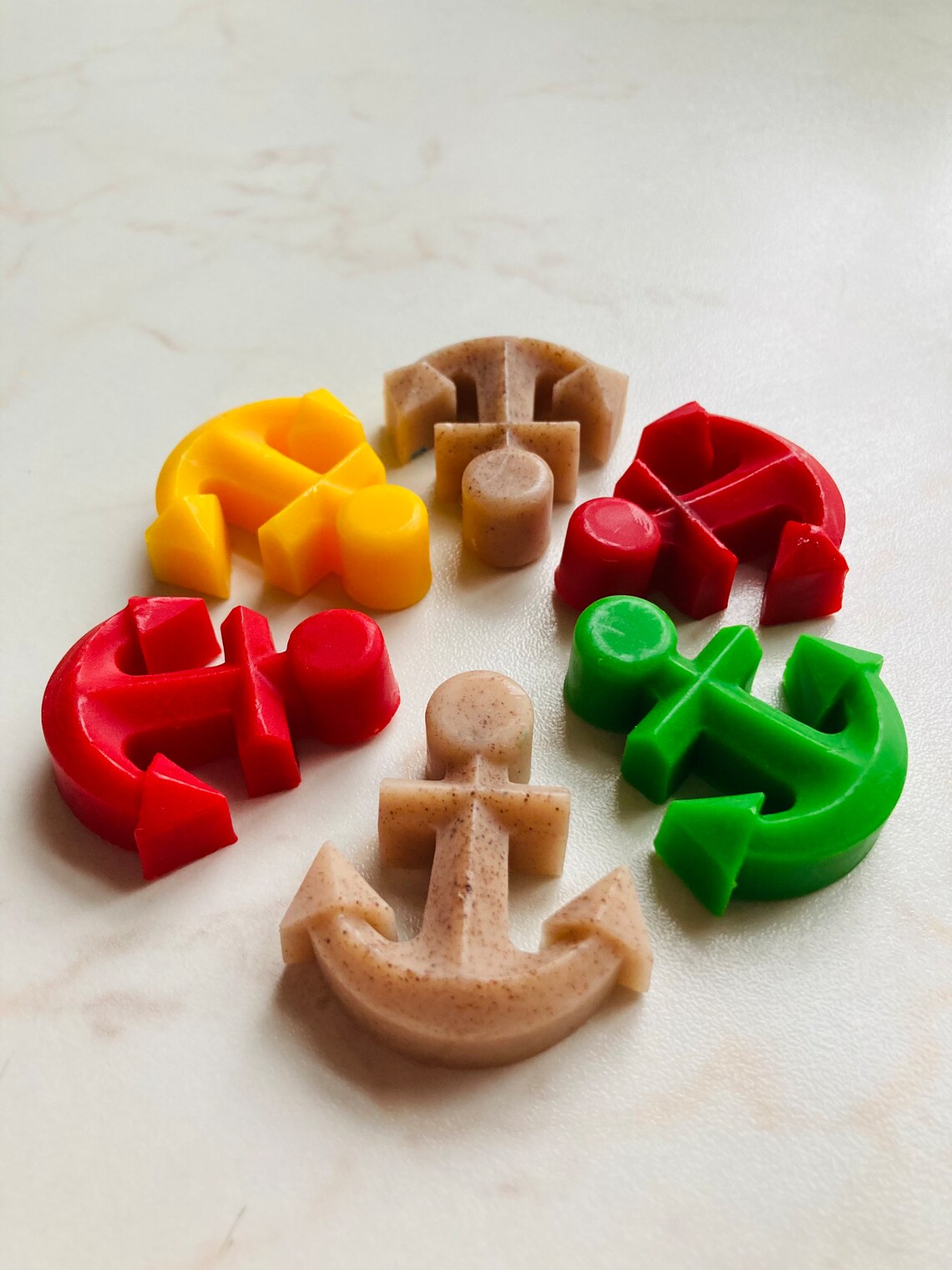 10pcs Nautical Soap Favors, Anchor Theme Party Favors, Beach/sea ...