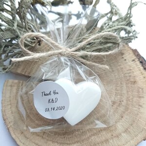 10pcs Personalized White Stickers, Wedding Favors Custom Stickers, Your ...