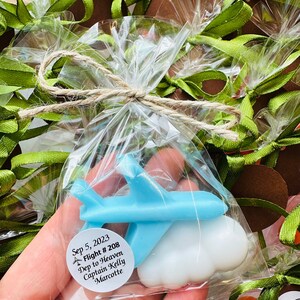10set Airplane Soap Favors, Cloud/plane Shape Soap, Transportation ...
