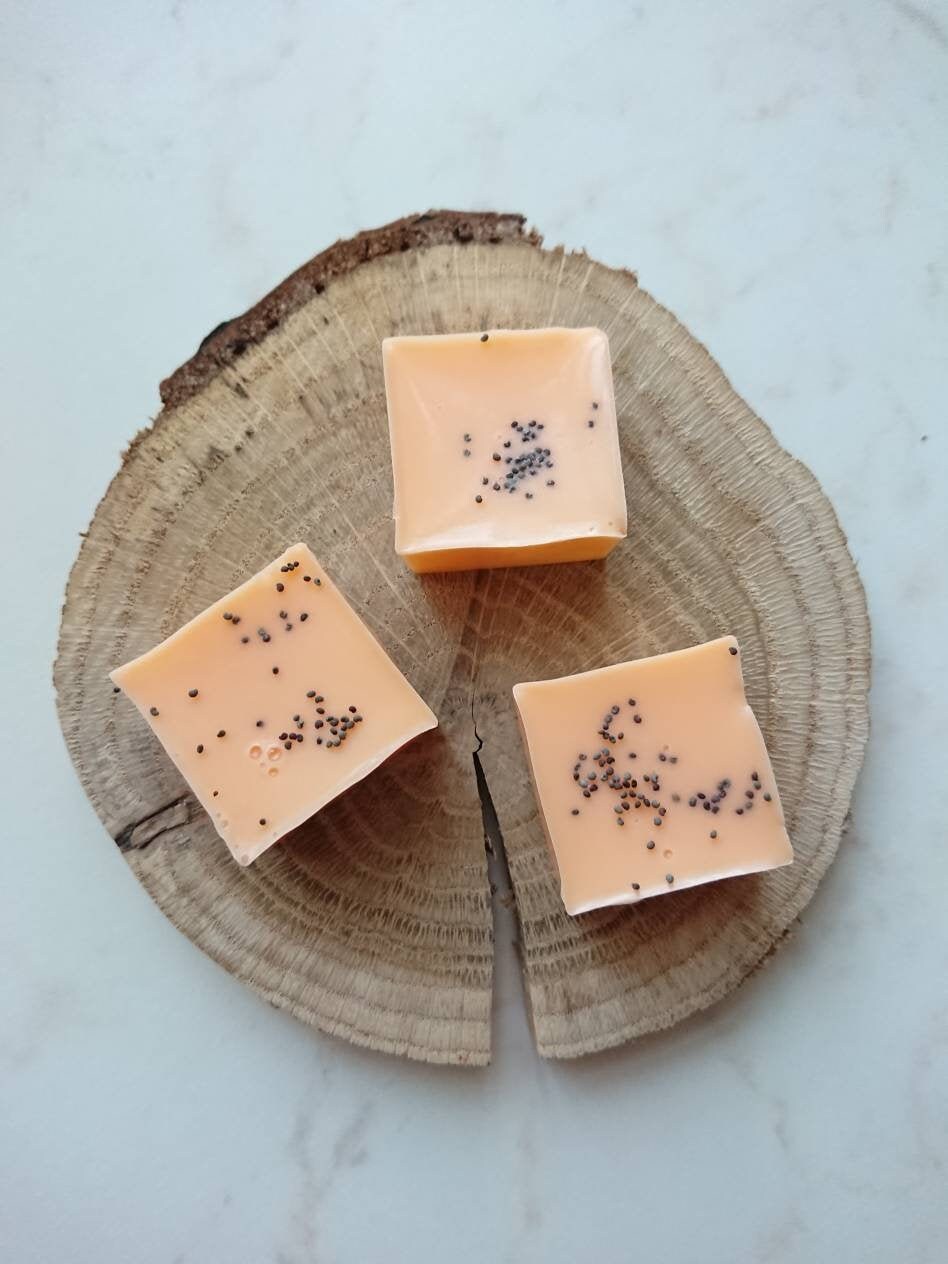 30pcs mini orange soaps Square shape soaps Orange | Etsy