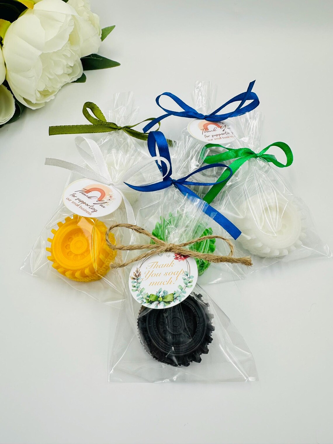 10pcs Wheels Soap Favors for Boy Racing Car Birthday Souvenirs Baby Boy ...