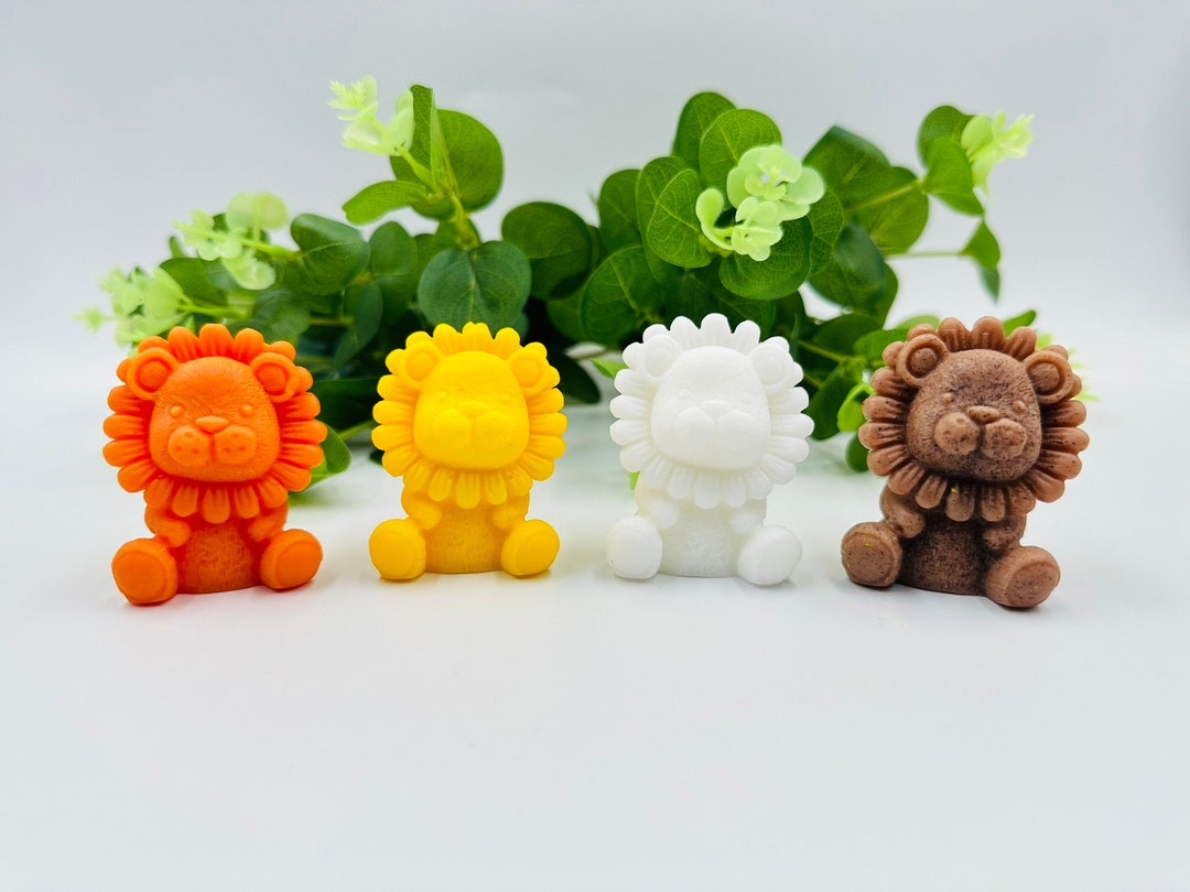 50pcs Lion Soap Favors, Safari Themed Birthday Party Decorations, Wild ...