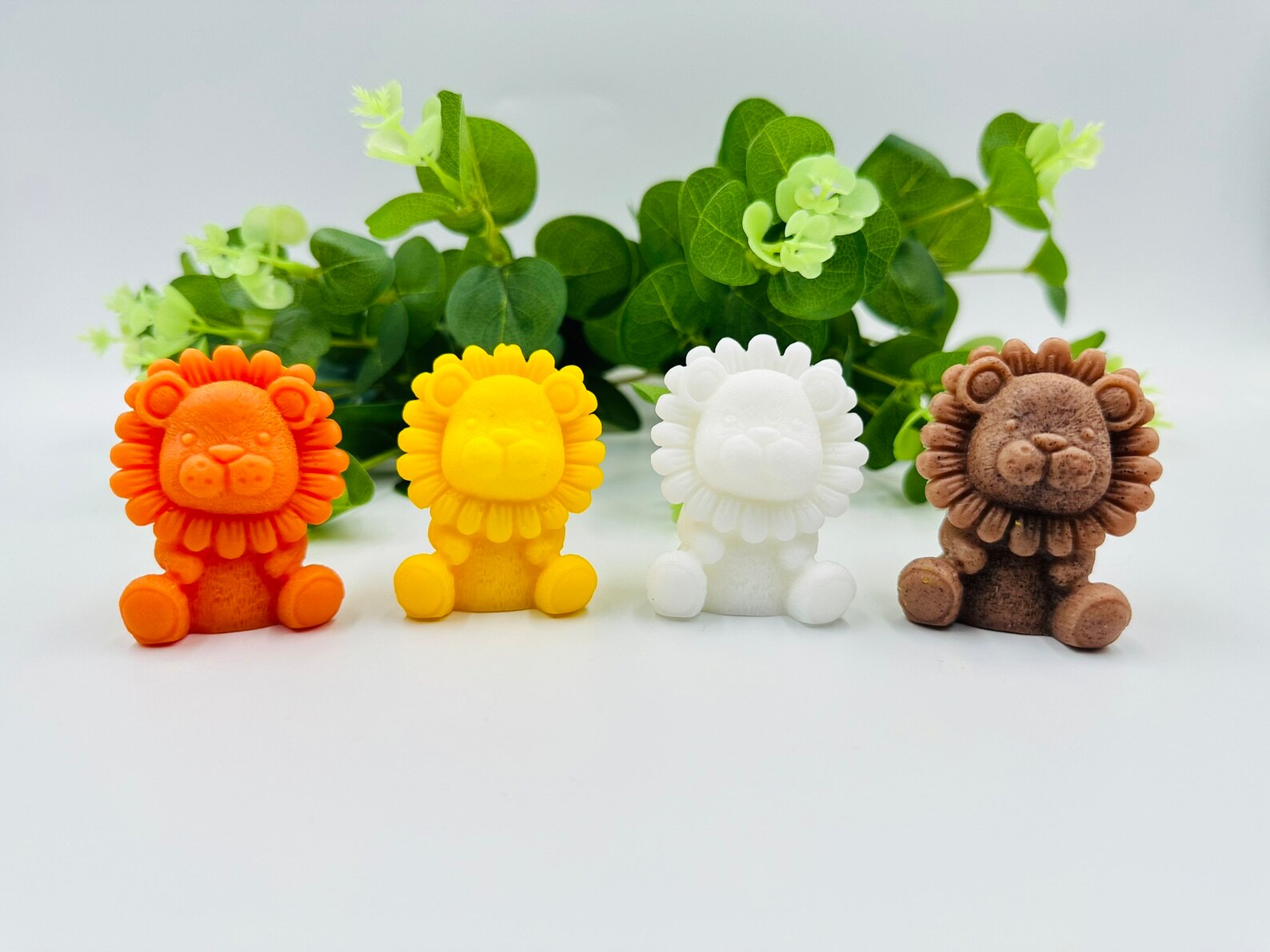 10pcs Lion Soap Favors, Safari Themed Birthday Party Decorations, Wild ...