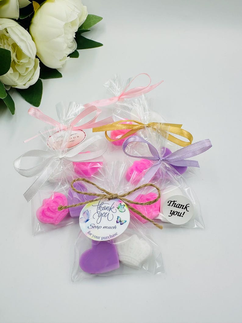 10pcs Crown Soap Favor Bags Queen Birthday Party Souvenirs Baby Girl ...