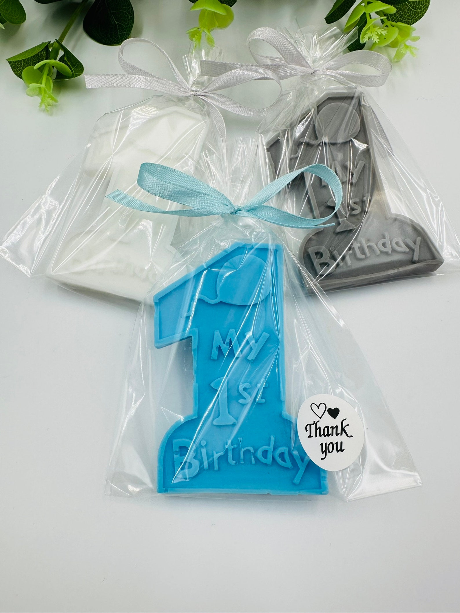 40pcs First Birthday Soap Favors One Birthday Party Decorations Kids ...