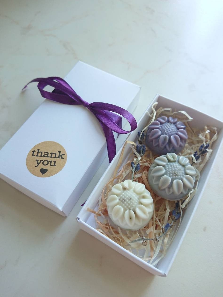 10 Sets Mini Hand Soaps Lavender Soap Gift Set Personalized - Etsy