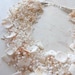 White Shells Necklace, Beach Weddings Necklace, Natural Shells Jewelry ...