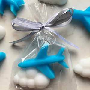 10set Airplane Soap Favors, Cloud/plane Shape Soap, Transportation ...