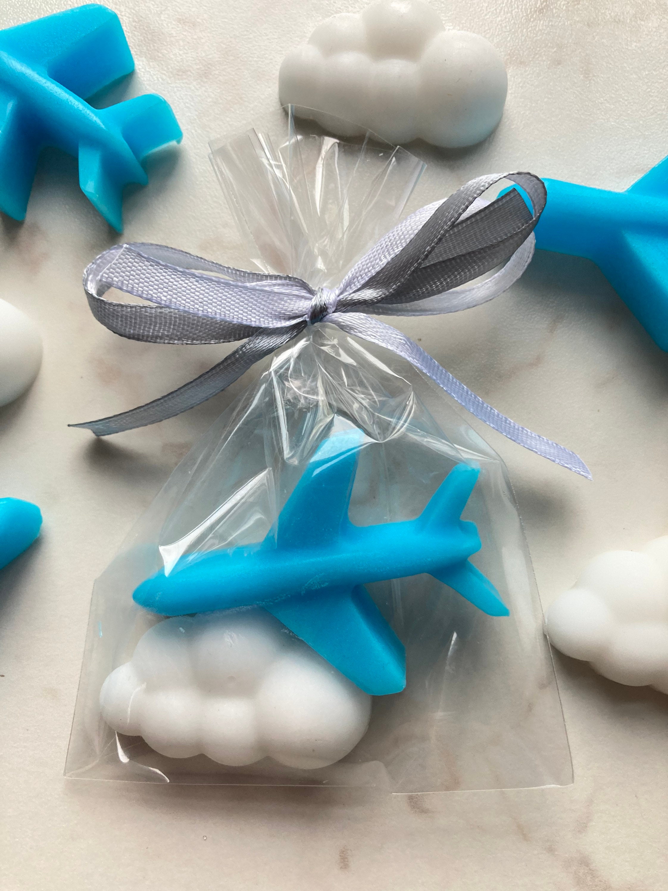70set Airplane Soap Favors, Cloud/plane Shape Soap, Transportation ...