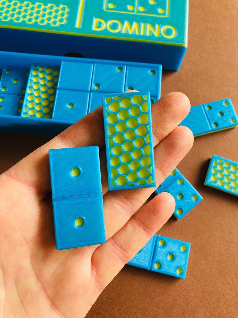 Custom Domino Set With Box 28 Dominoes Pcs Set Gift for - Etsy