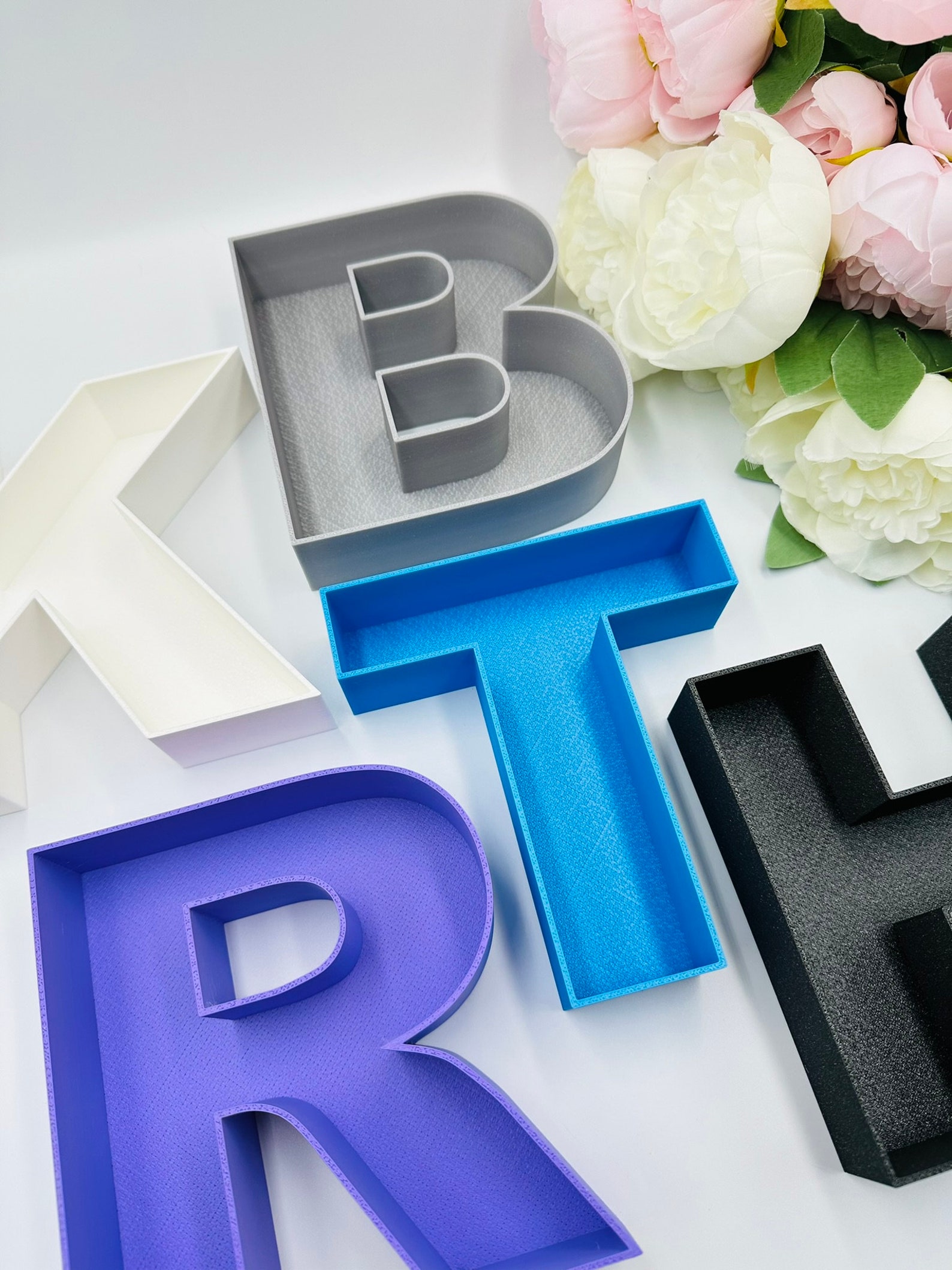 Fillable Number Box 6,5" for Birthday Decorations Empty Letter Gift ...