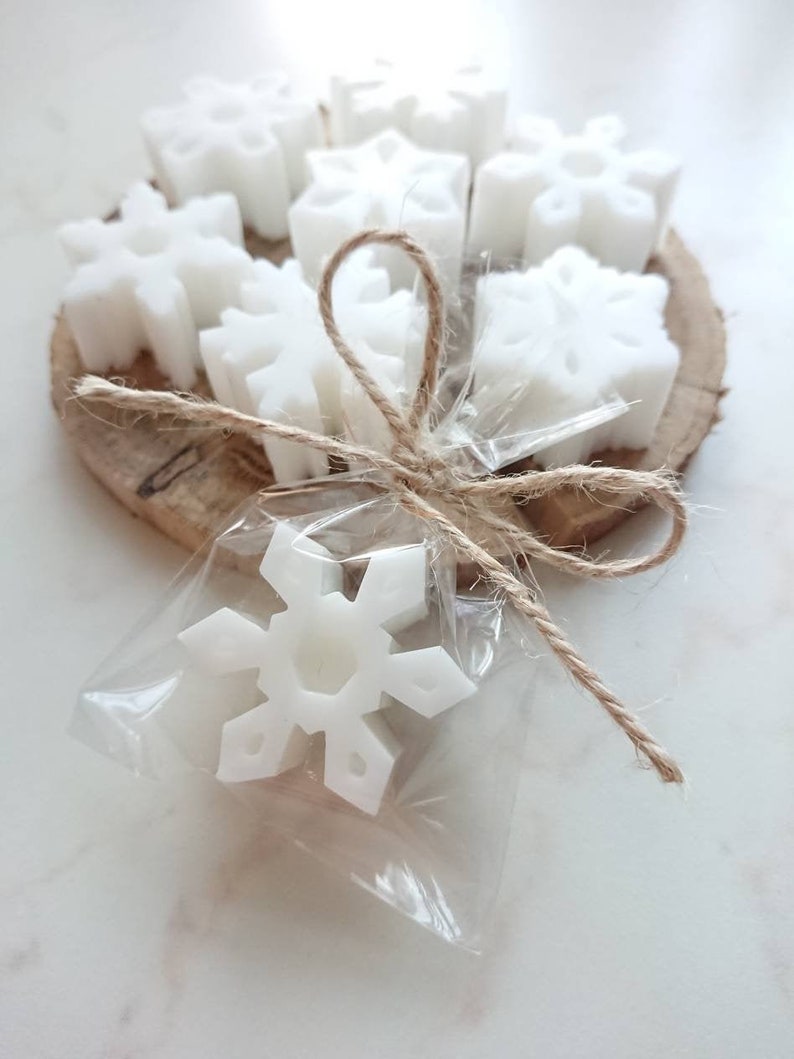 200pcs Snowflake Mini Soaps Christmas Guest Favors Small - Etsy