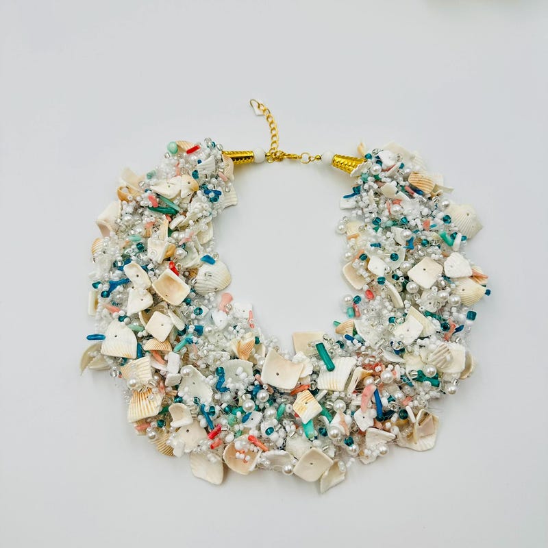 Seashell Necklace - Etsy