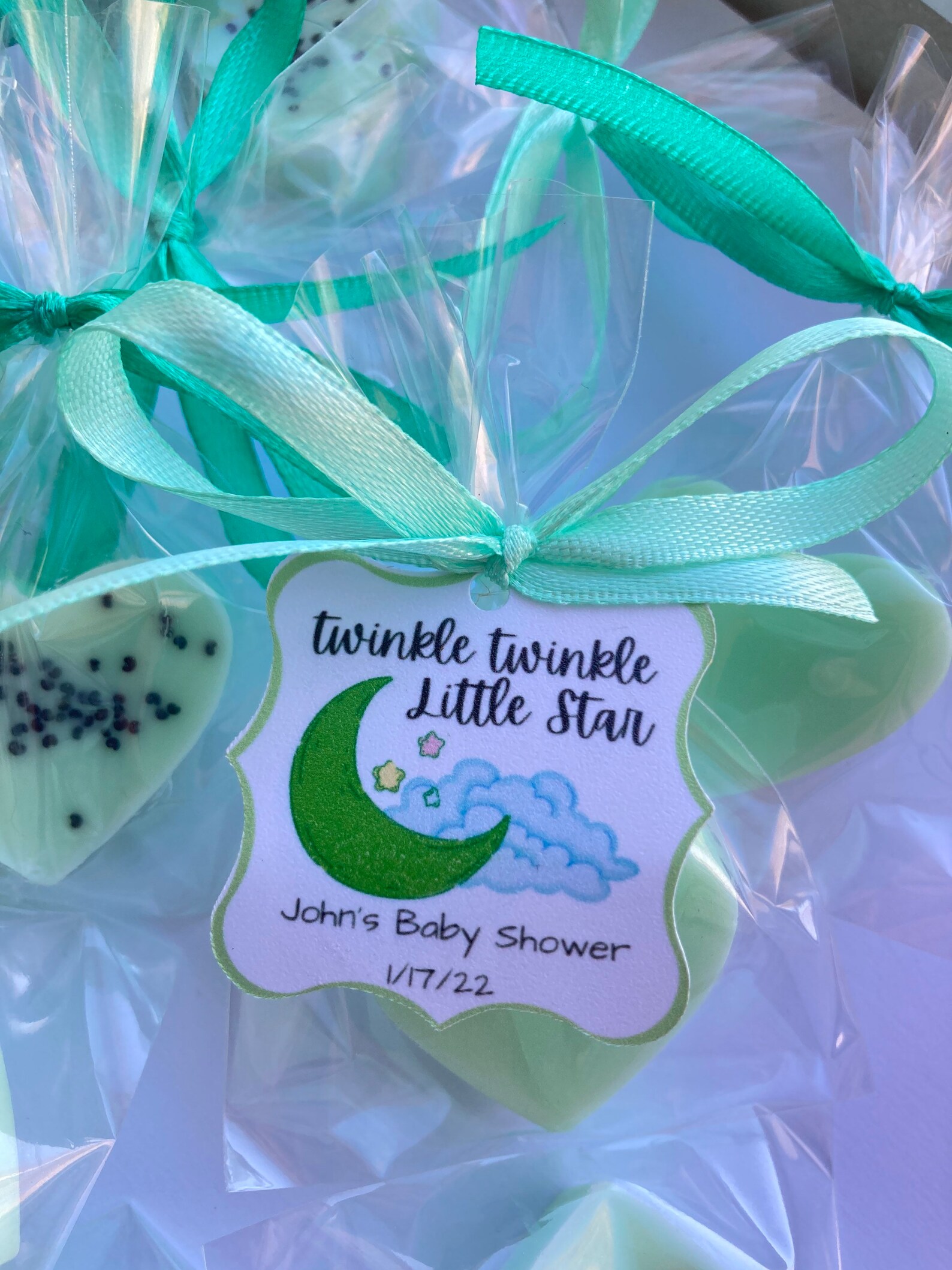 50pcs Mini Sage Green Soap Favors Light Green Heart Soap - Etsy