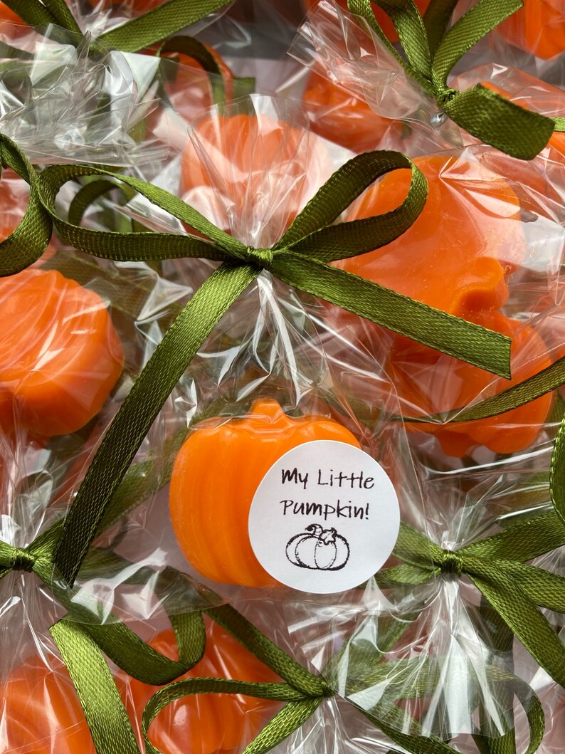 20sets Pumpkin Soap Favors Halloween Party Decors My Little Pumpkin ...