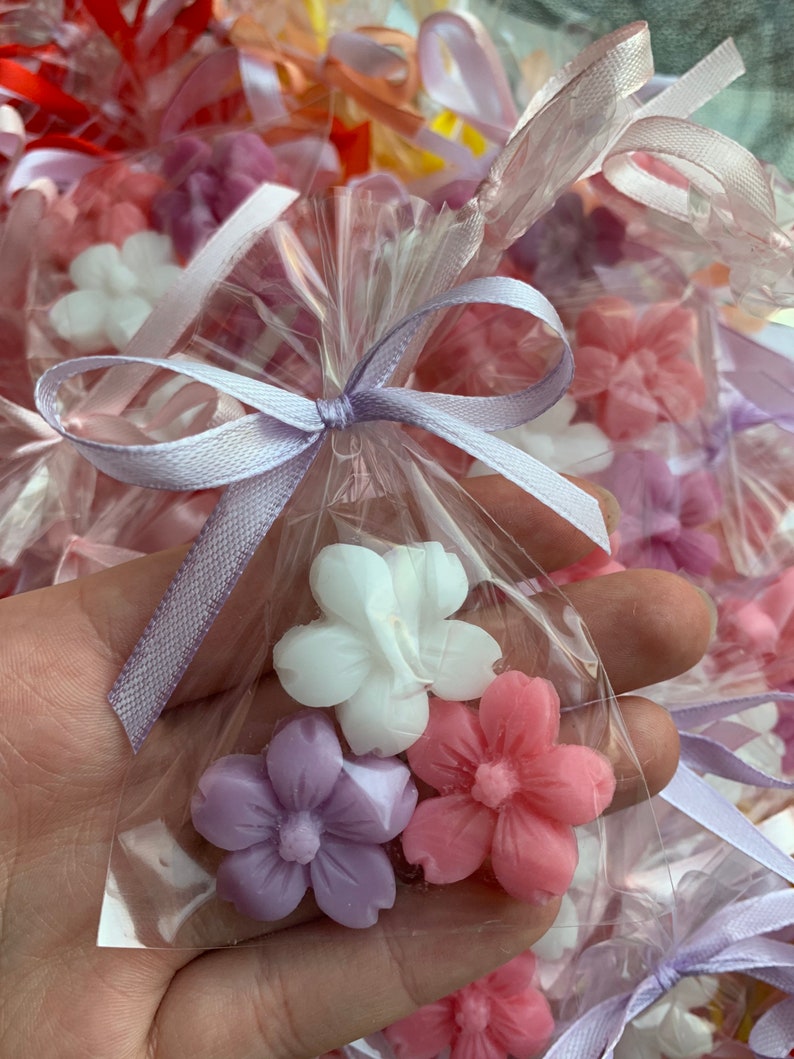 30pcs/10sets Mini Flower Soap Favors, Summer Baby Soap Favors, Nursery ...