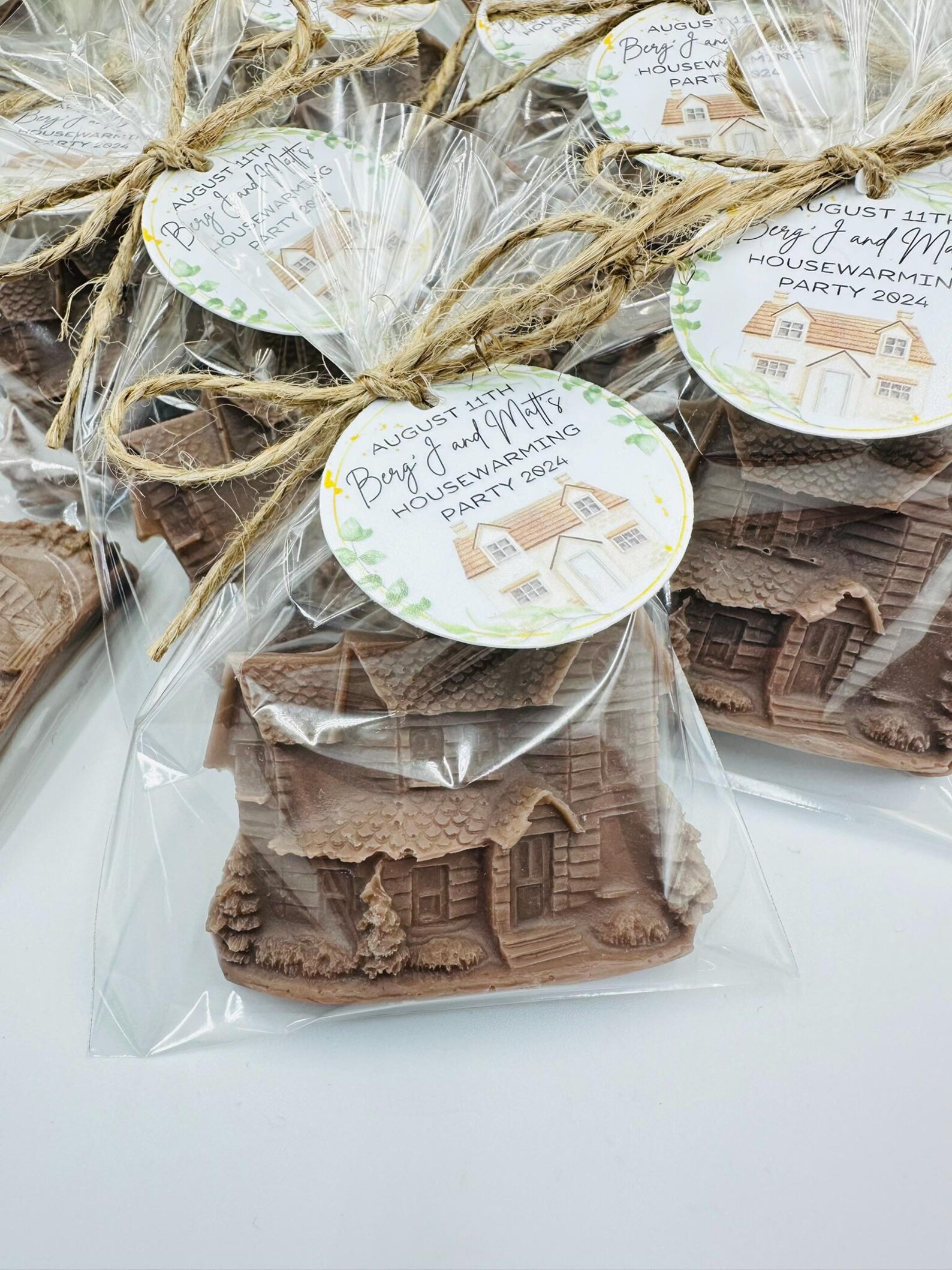 20pcs House Shape Soap Favors, New Home Owners Party Favors, Moving to ...
