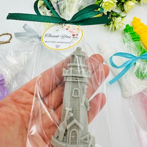 10pcs Lighthouse Soap Favors, Navy Birthday Party Soap Gifts, Nautical ...