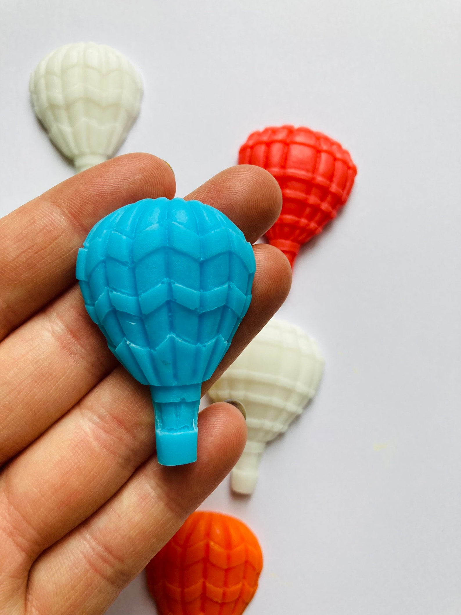 10pcs Hot Air Balloon Soap Favors, up up and Away Baby Shower Gifts ...