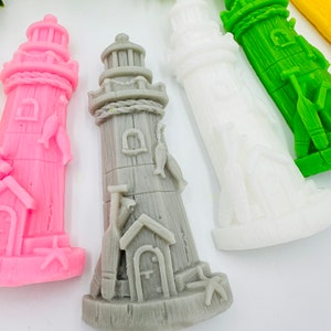 10pcs Lighthouse Soap Favors, Navy Birthday Party Soap Gifts, Nautical ...