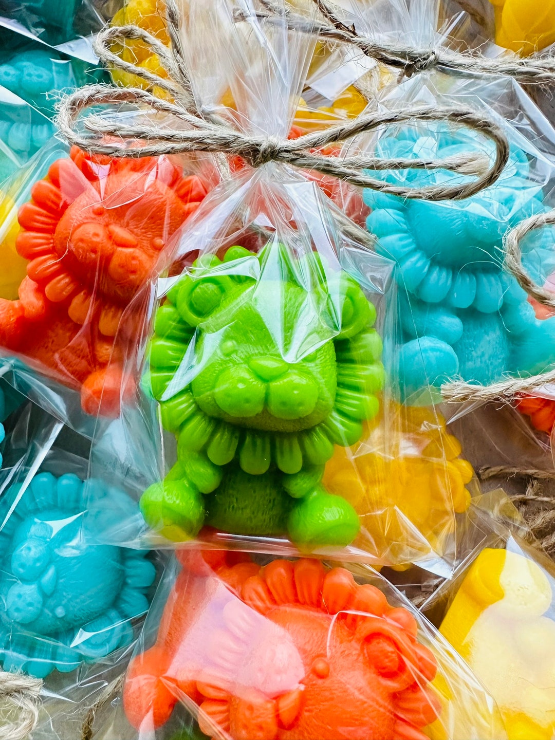 30pcs Lion Soap Favors, Safari Themed Birthday Party Decorations, Wild ...