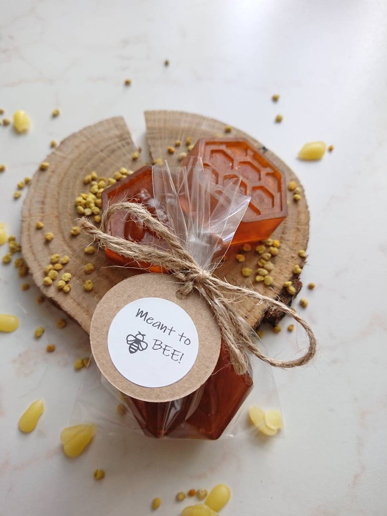 100pcs Pair of Honey Soaps Bee Combs Soap Favors Brown Bee | Etsy