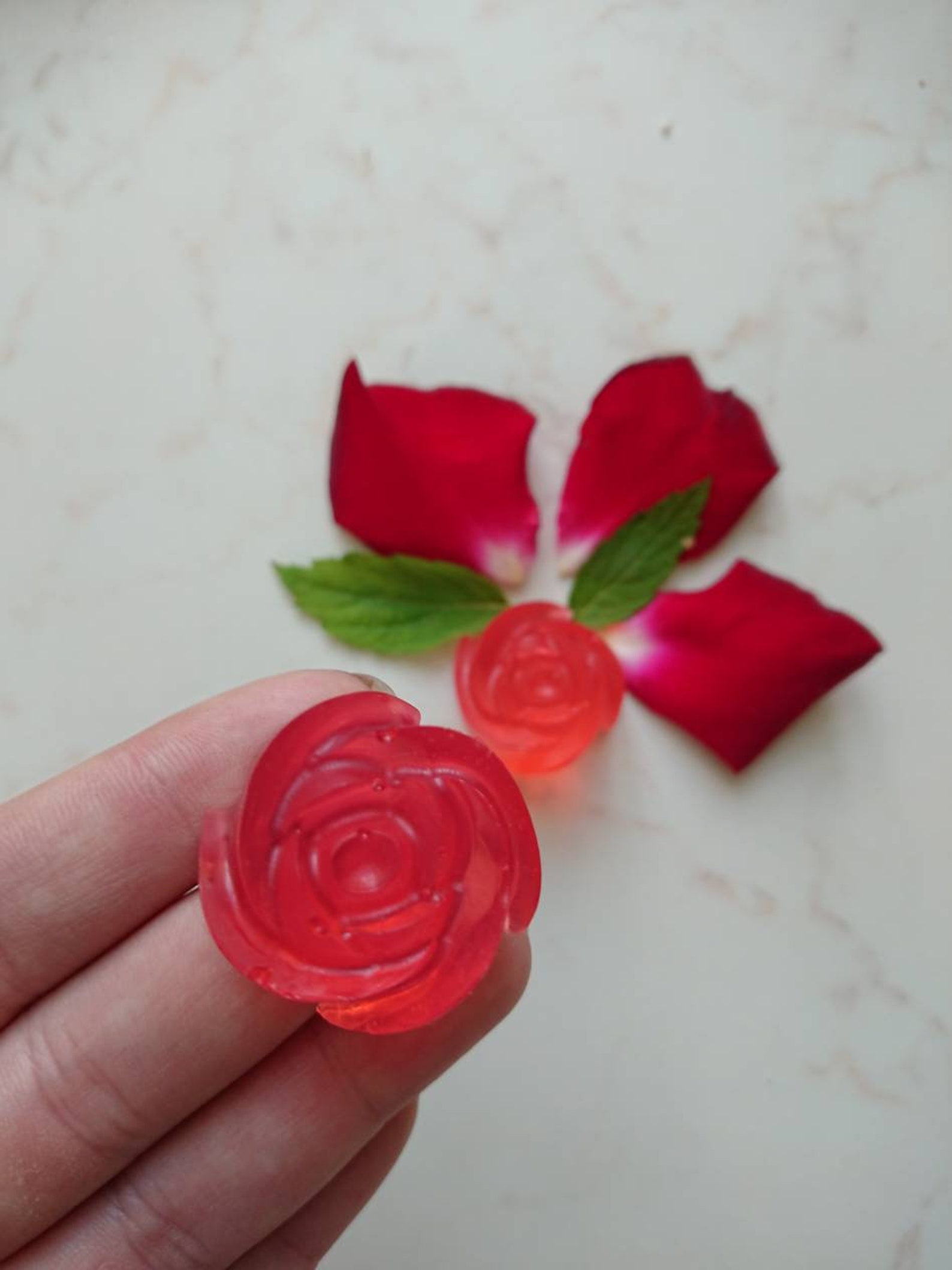 10pcs Red Rose Soaps Bridal Shower Favors Romantic Rose - Etsy