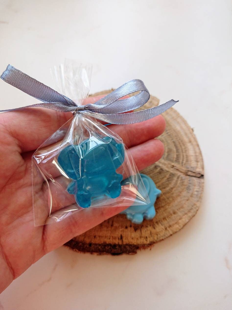 50pcs Blue/white Elephant Soaps It's a Boy Baby Shower | Etsy