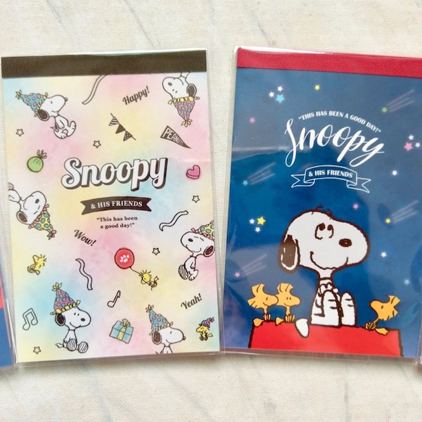 Snoopy Peanuts Stationery - Etsy