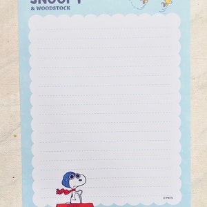 Snoopy Letter Paper, Snoopy Letter Set, Snoopy Road Trip, Snoopy Flying ...