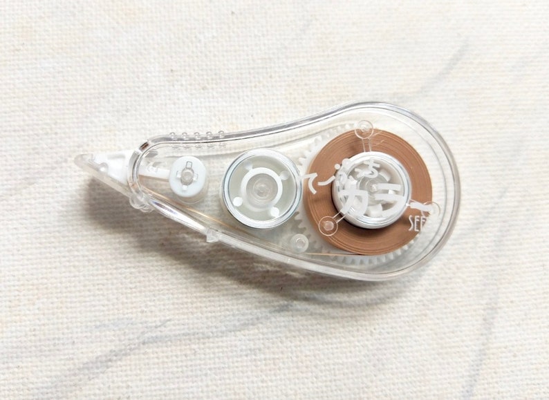 Black Correction Tape Kraft Correction Tape Color Correction - Etsy