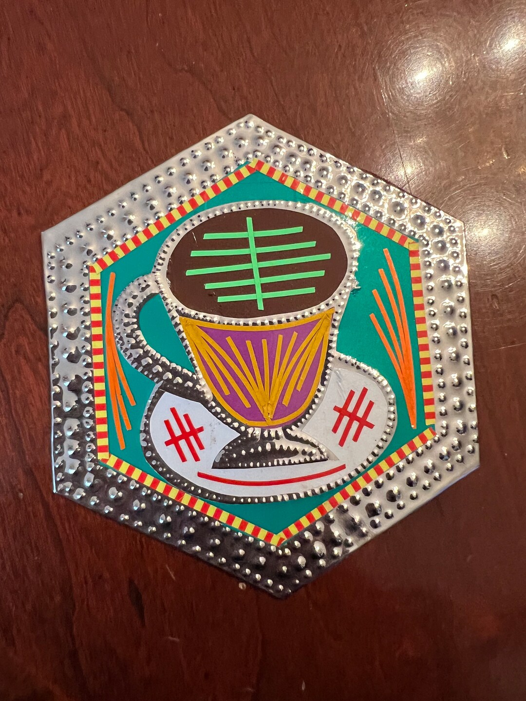 Handmade Tribal South Asian Desi Truck Art Pakistani Indian Chai ...