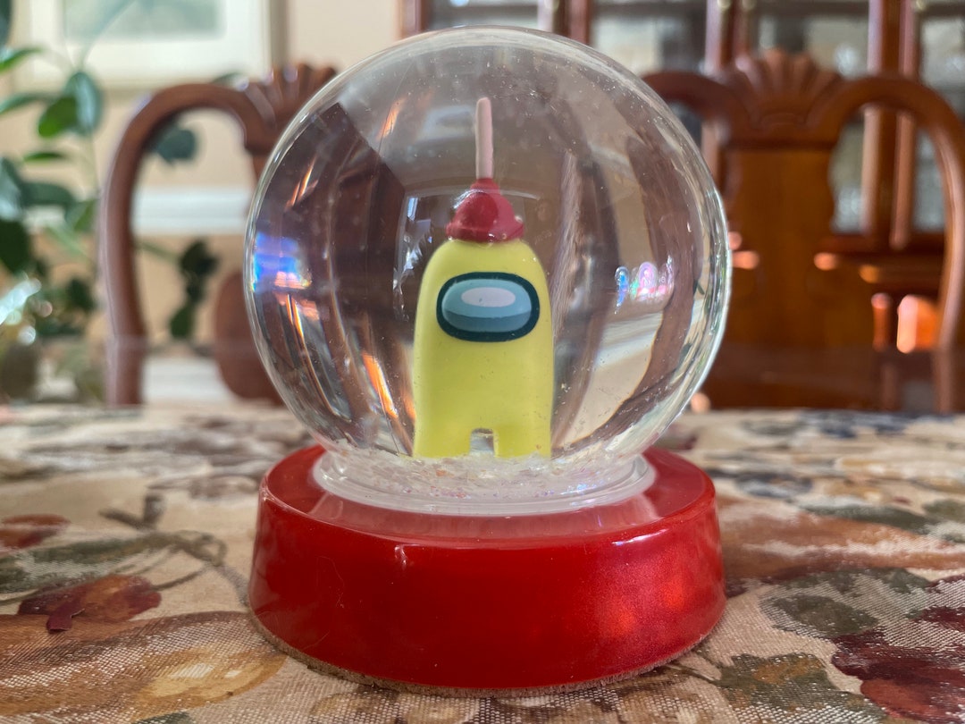 Among Us Imposter Online Video Game Handmade Snow Globe Holiday Gifts ...