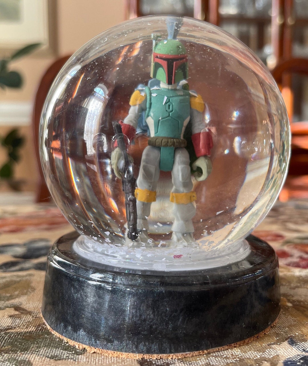 Boba Fett, Mandalorian Star Wars Snow Globe Birthday Children Holiday ...