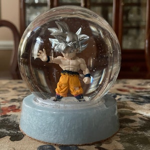 Super Saiyan Goku Dragon Ball Z Anime Snow Globe Birthday Children ...