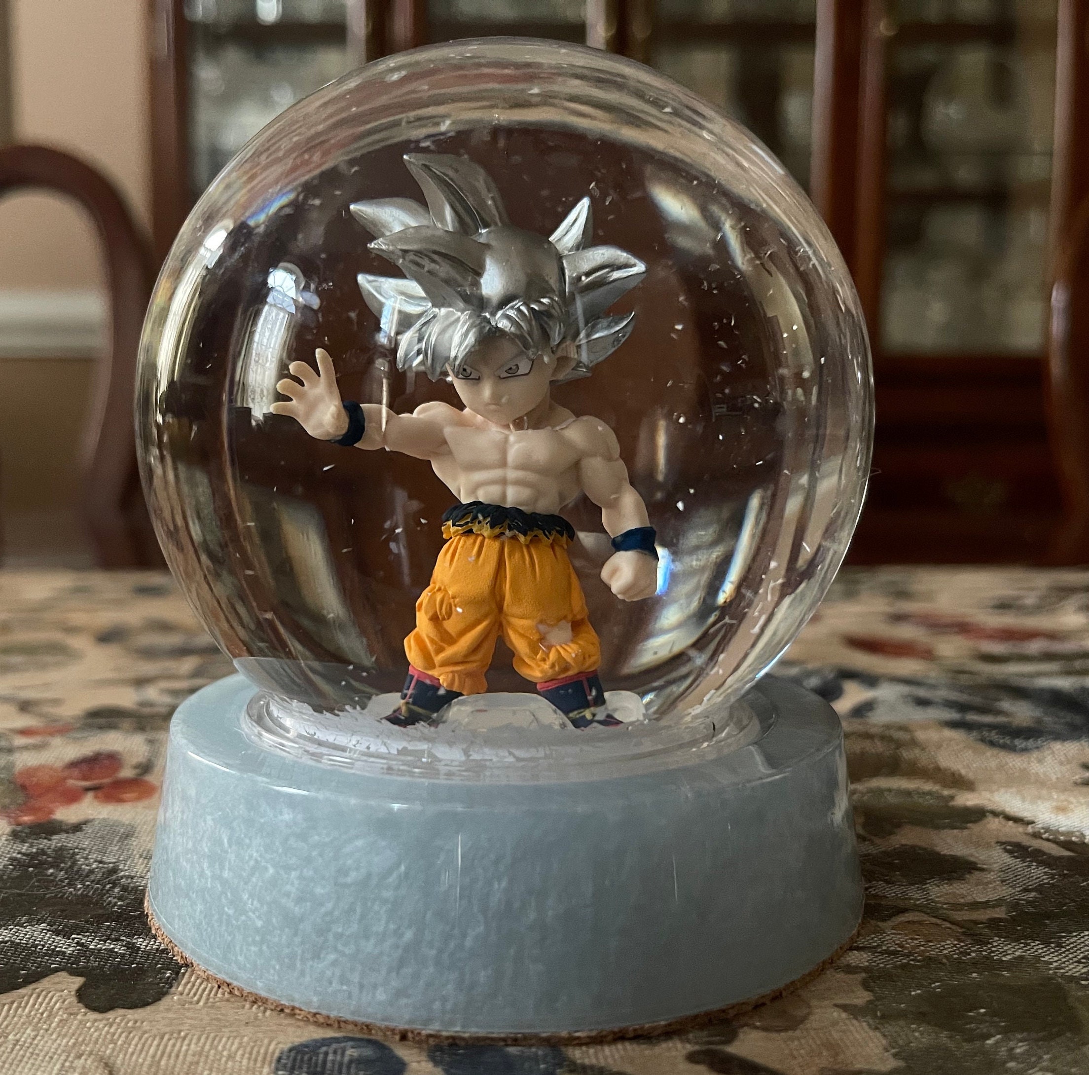 Super Saiyan Goku Dragon Ball Z Anime Snow Globe Birthday Children ...